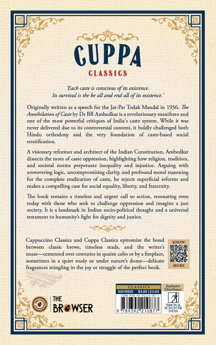 The Annihilation of Caste